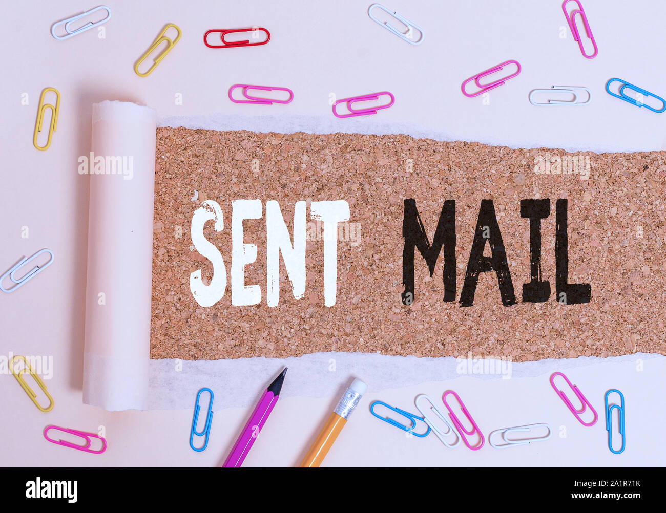 Handwriting text writing Sent Mail. Conceptual photo Event where a ...