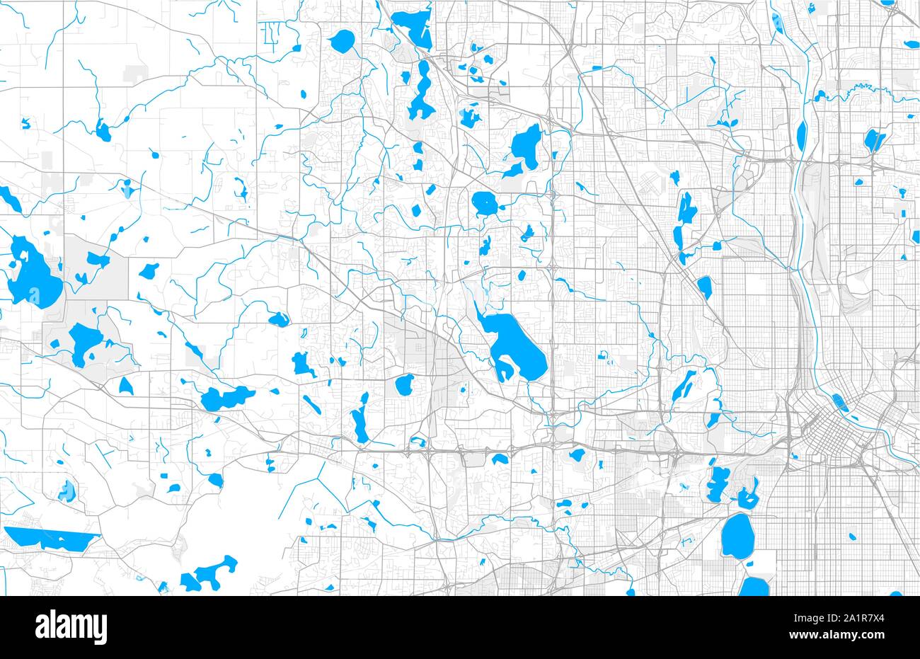Plymouth Minnesota Map Plymouth City Map Print, Plymouth Minnesota Map