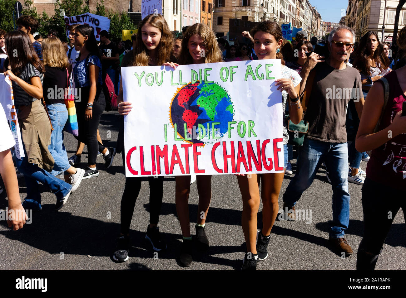 Climate change slogans hi-res stock photography and images - Alamy