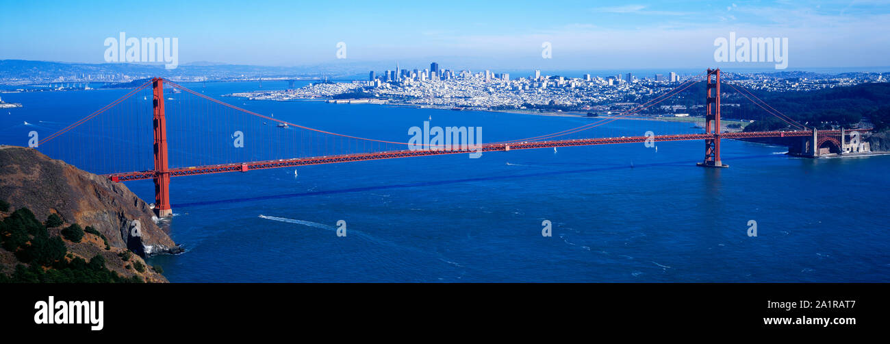 Golden gate bridge full span hi-res stock photography and images - Alamy