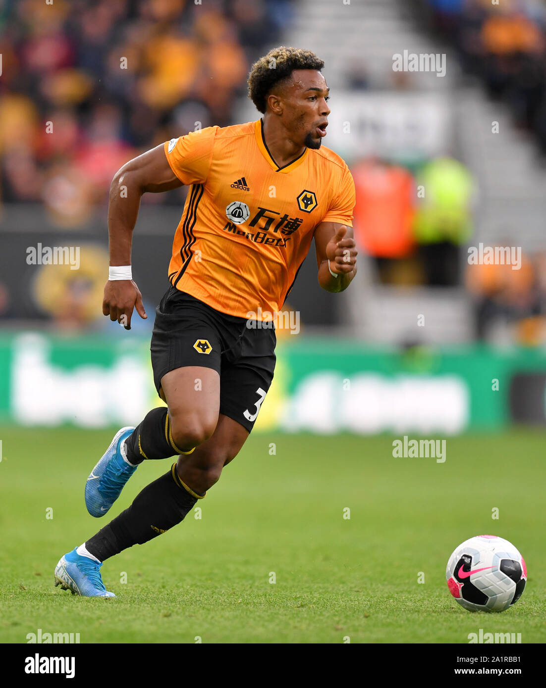 Wolverhampton Wanderers' Adama Traore during the Premier League match ...
