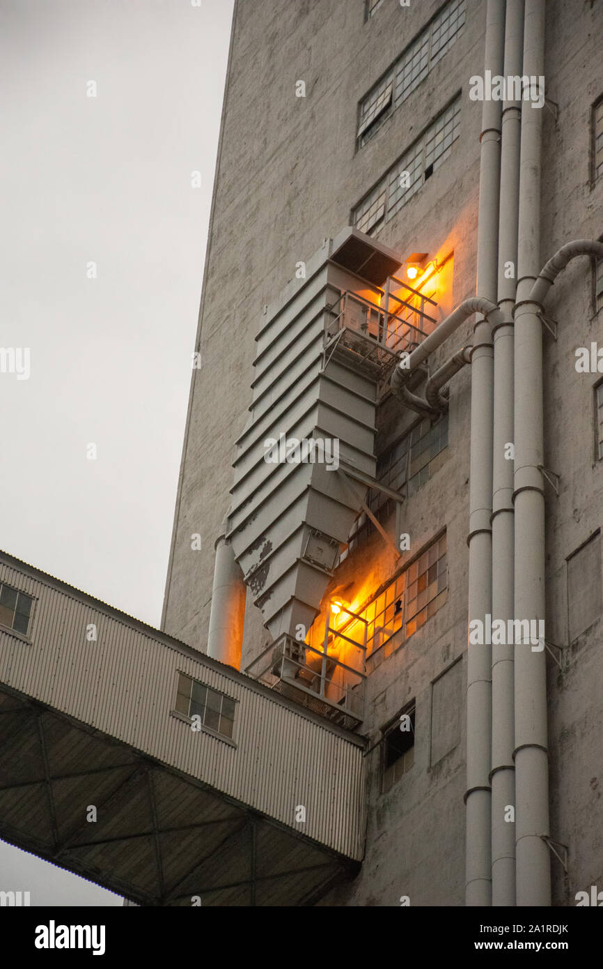 section of industrial plant Stock Photo - Alamy