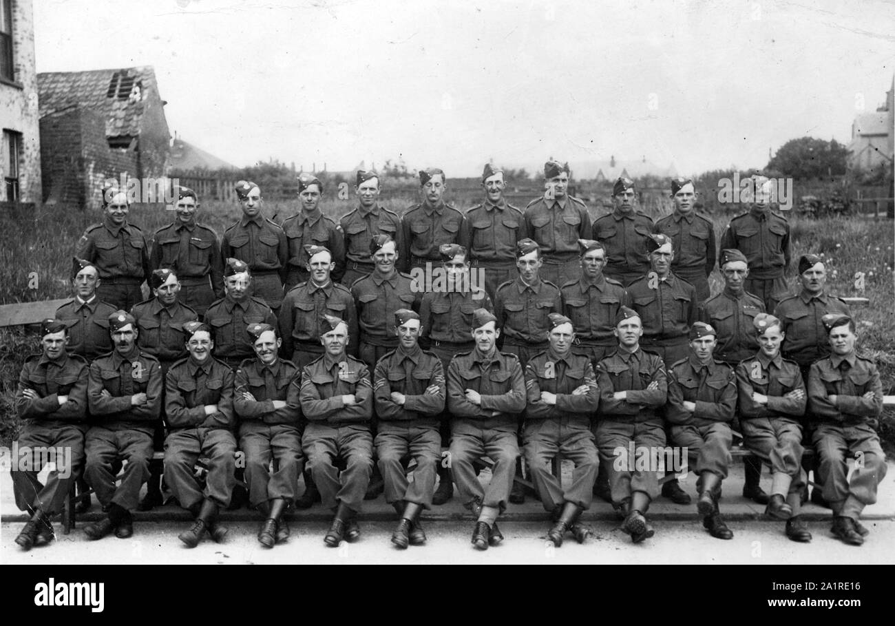Withernwick Home Guard in Hornsea, 1942 Stock Photo - Alamy