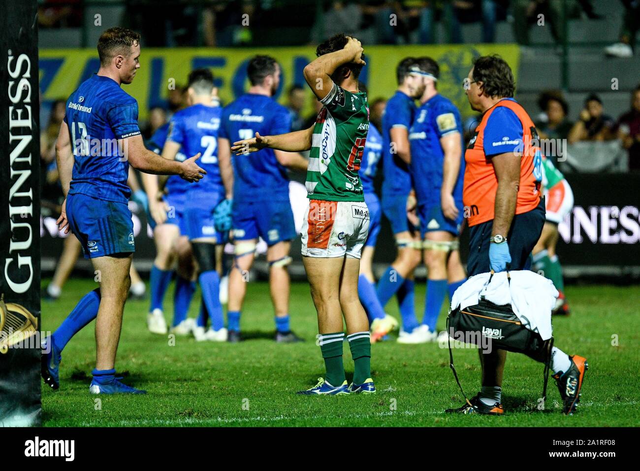 Treviso, Italy. 28th Sep, 2019. DELUSION PER THE SCONFITTA OF JOAQUIN ...