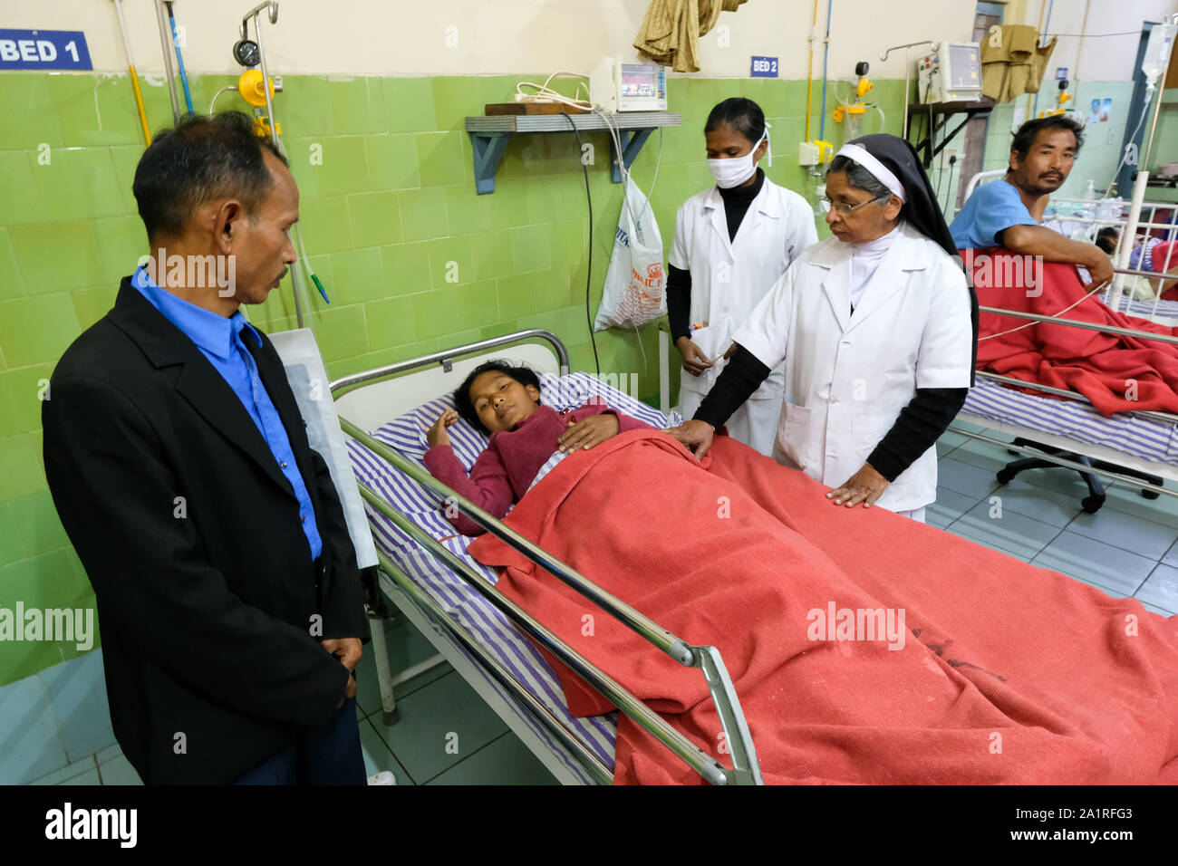 ward in the Catholic Mission Hospital Borang of the Diocese of Tezpur ...