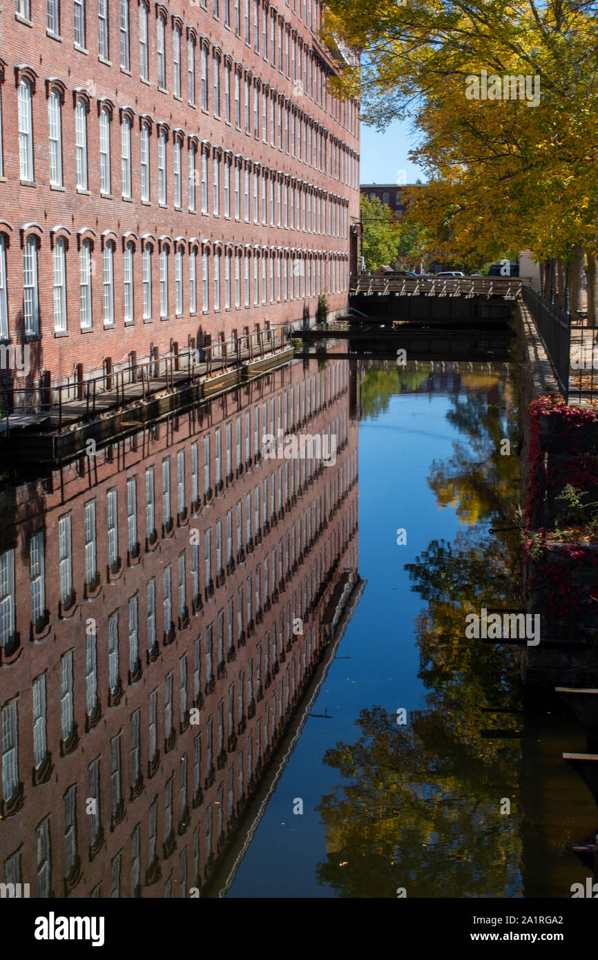 The Former Booth Cotton Mills in Lowell, MA USA Which is Part of the US ...