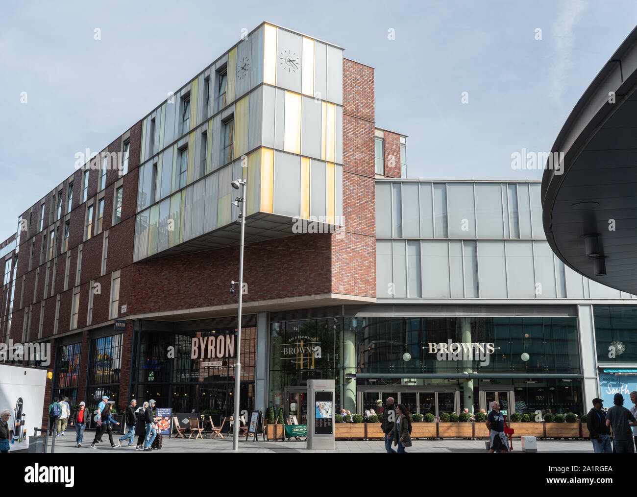 Liverpool One pedestrianised shopping and restaurant complex on ...