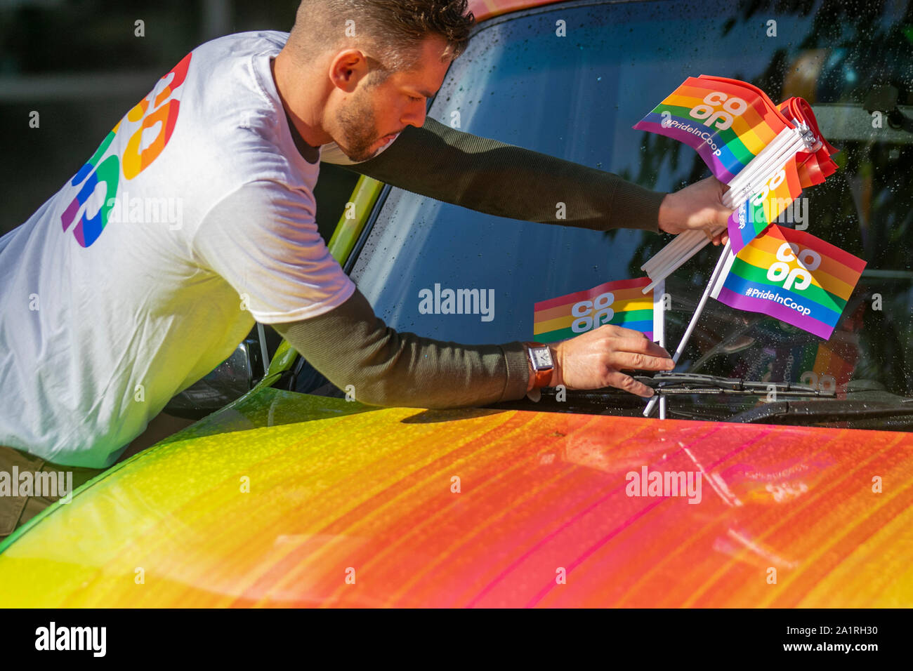 Unusual funeral hearses hi-res stock photography and images - Alamy