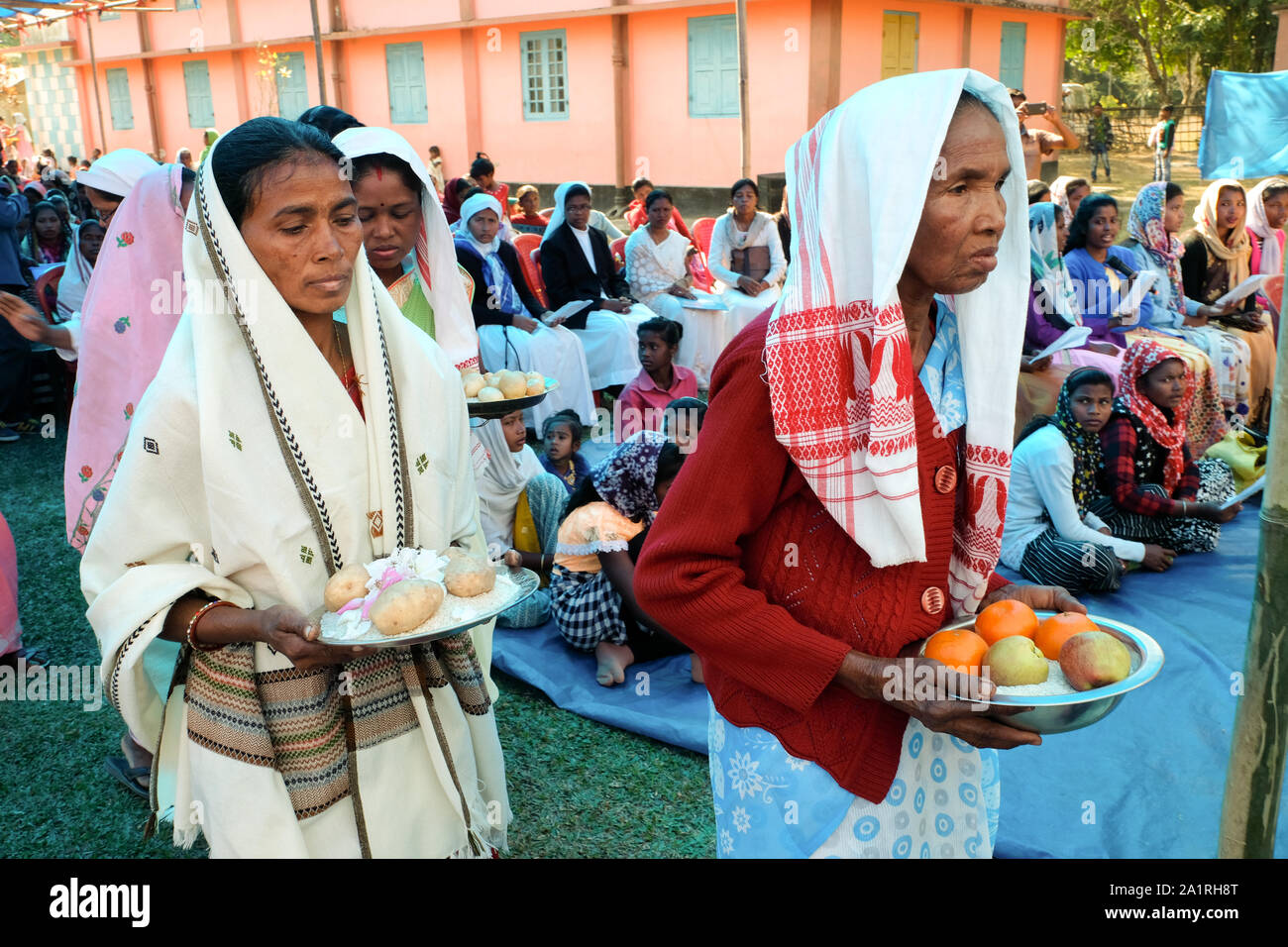 During a Catholic Mass, offerings are brought to the altar. Catholic ...