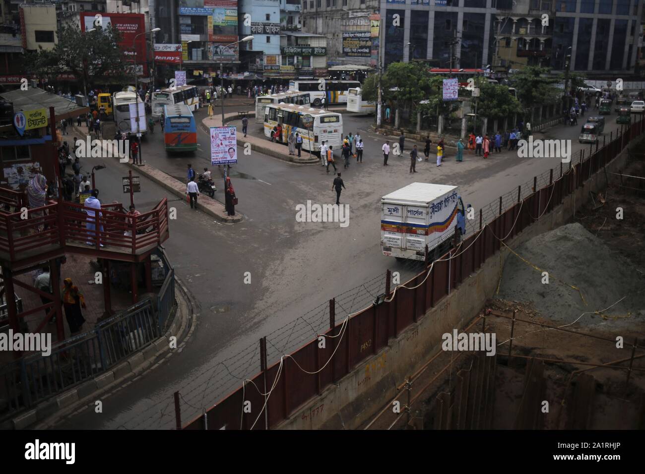 Dhaka metro rail project hi-res stock photography and images - Alamy