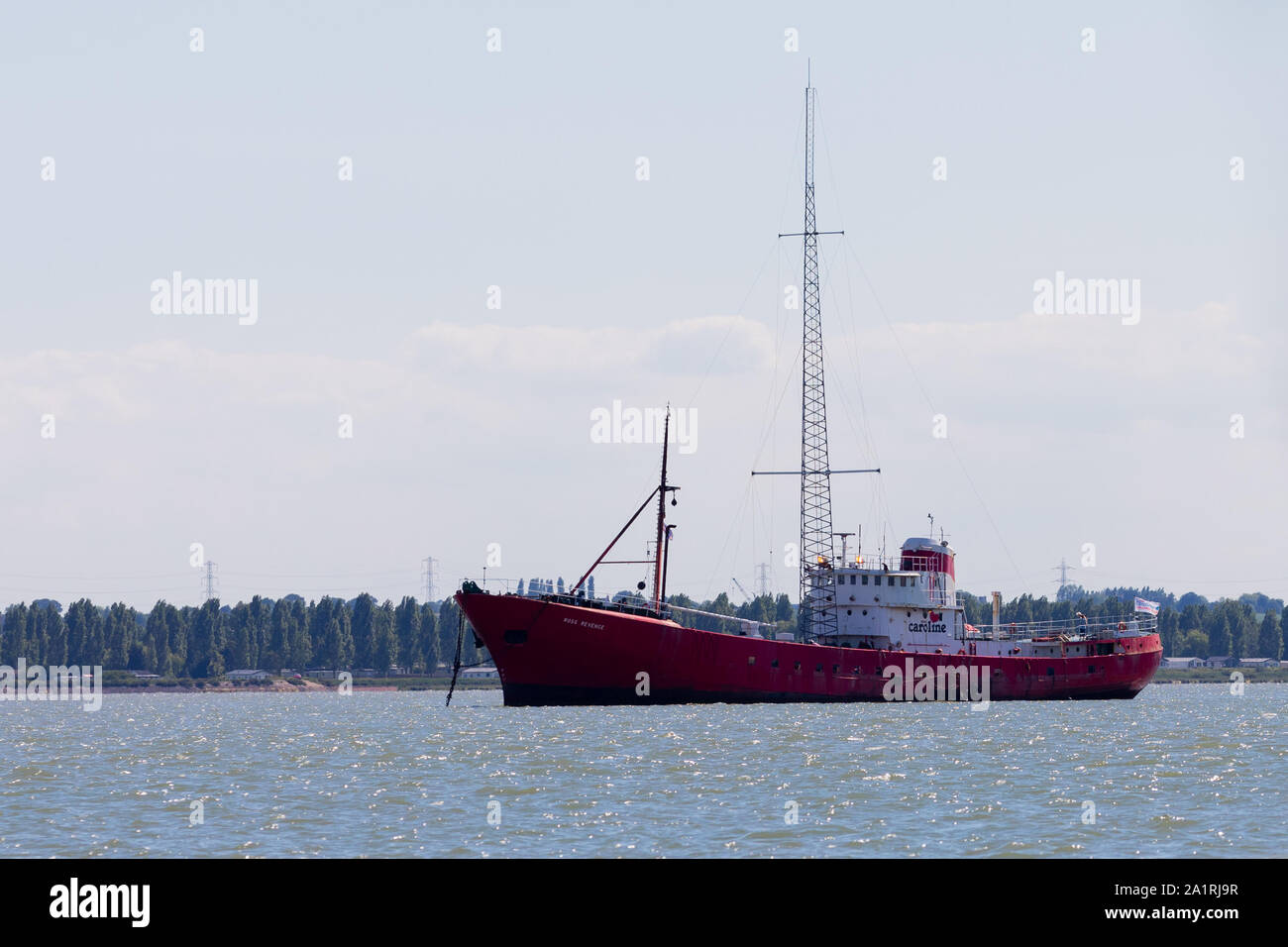 Radio Caroline, Ross Revenge Stock Photo - Alamy