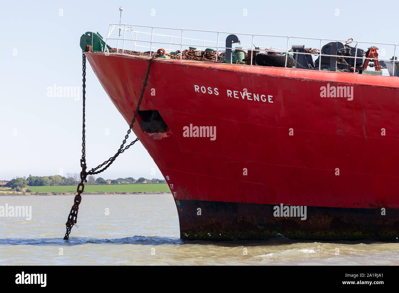 Radio Caroline, Ross Revenge Stock Photo - Alamy