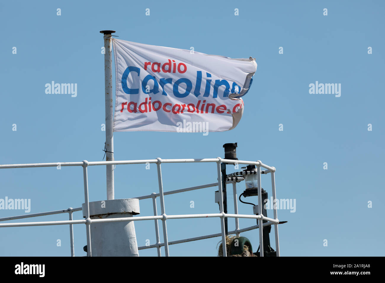 Radio Caroline, Ross Revenge Stock Photo - Alamy