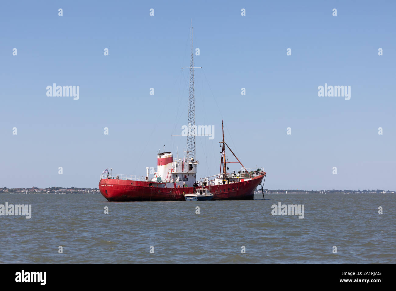 Radio Caroline, Ross Revenge Stock Photo - Alamy