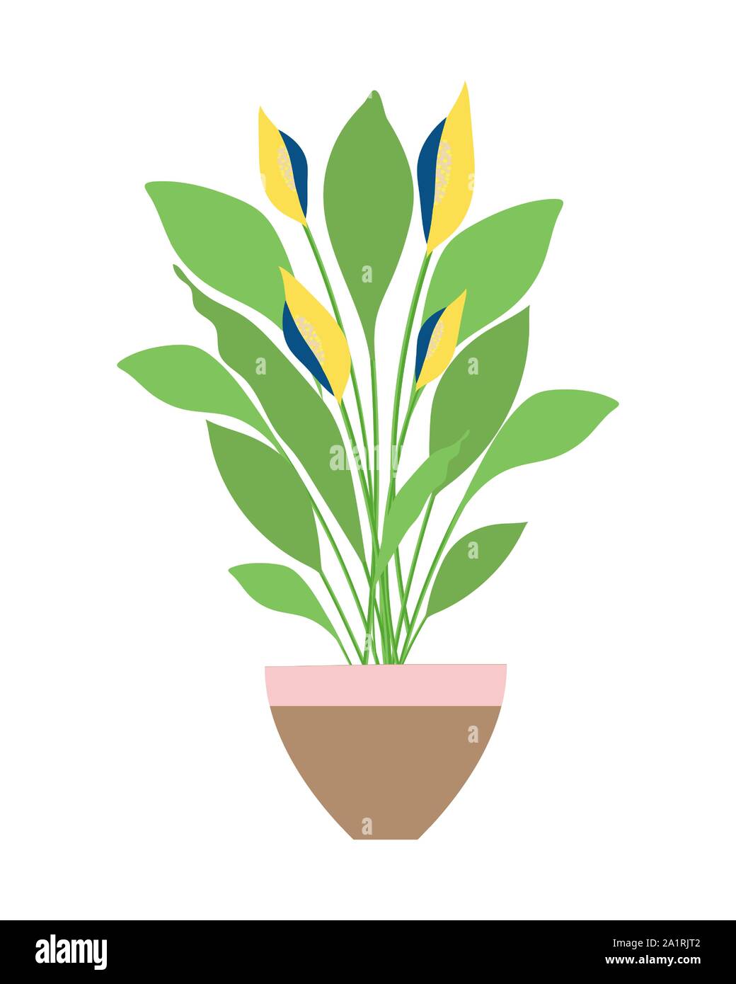 Cartoon flat vector illustration isolated on white background Stock ...
