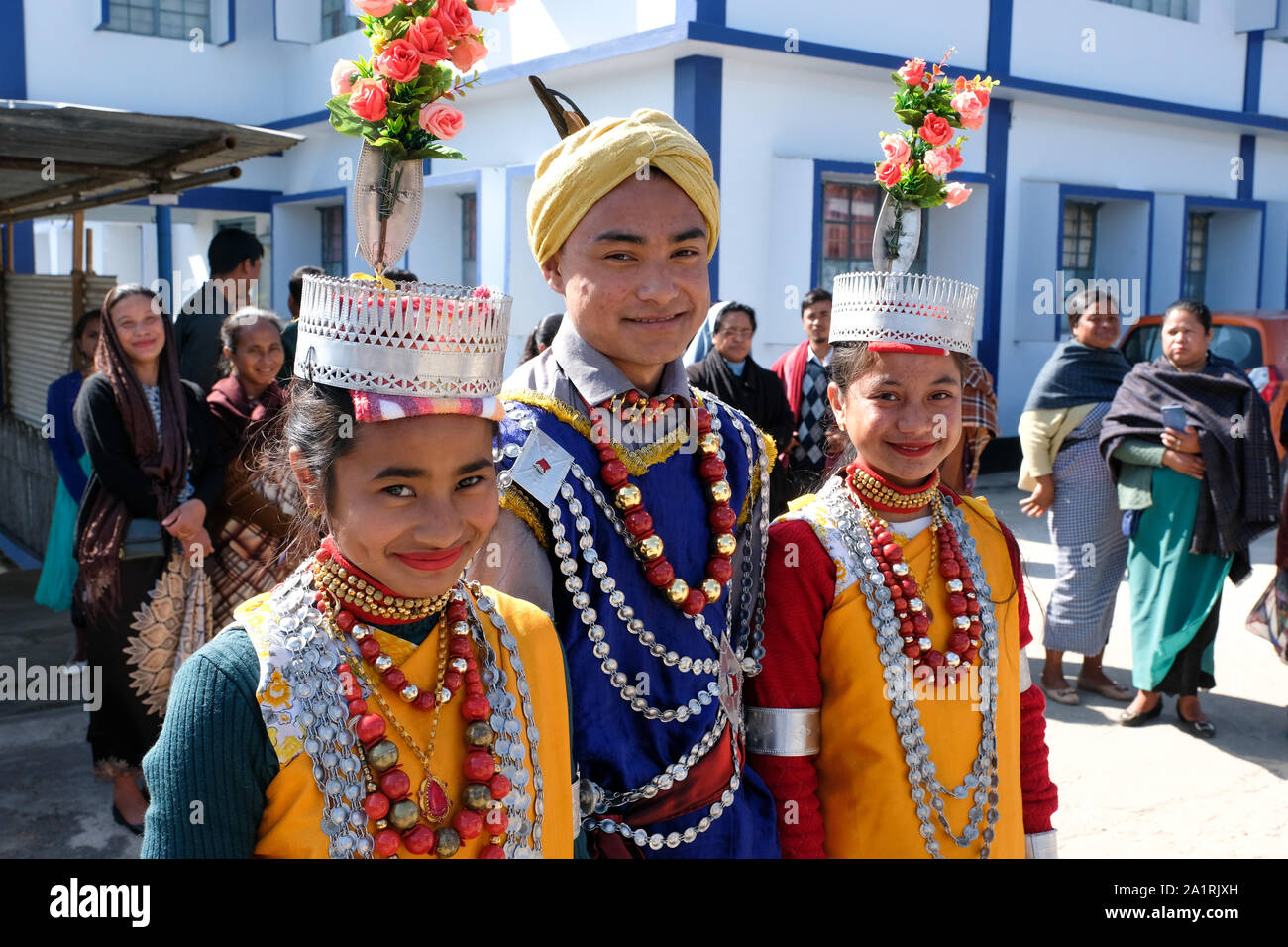 Meghalaya traditional dress hi-res stock photography and images - Alamy