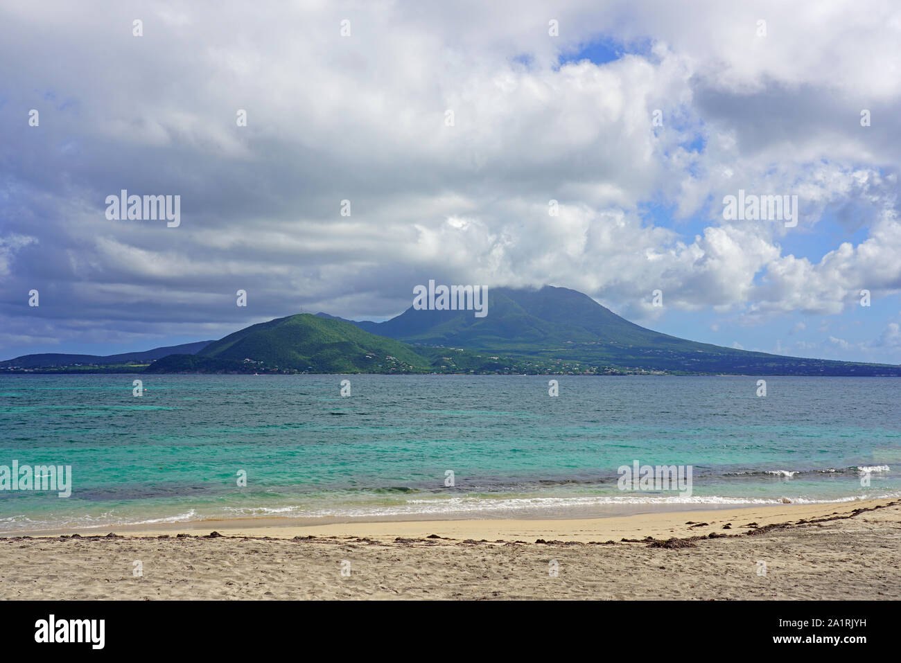 Mount nevis volcano hi-res stock photography and images - Alamy