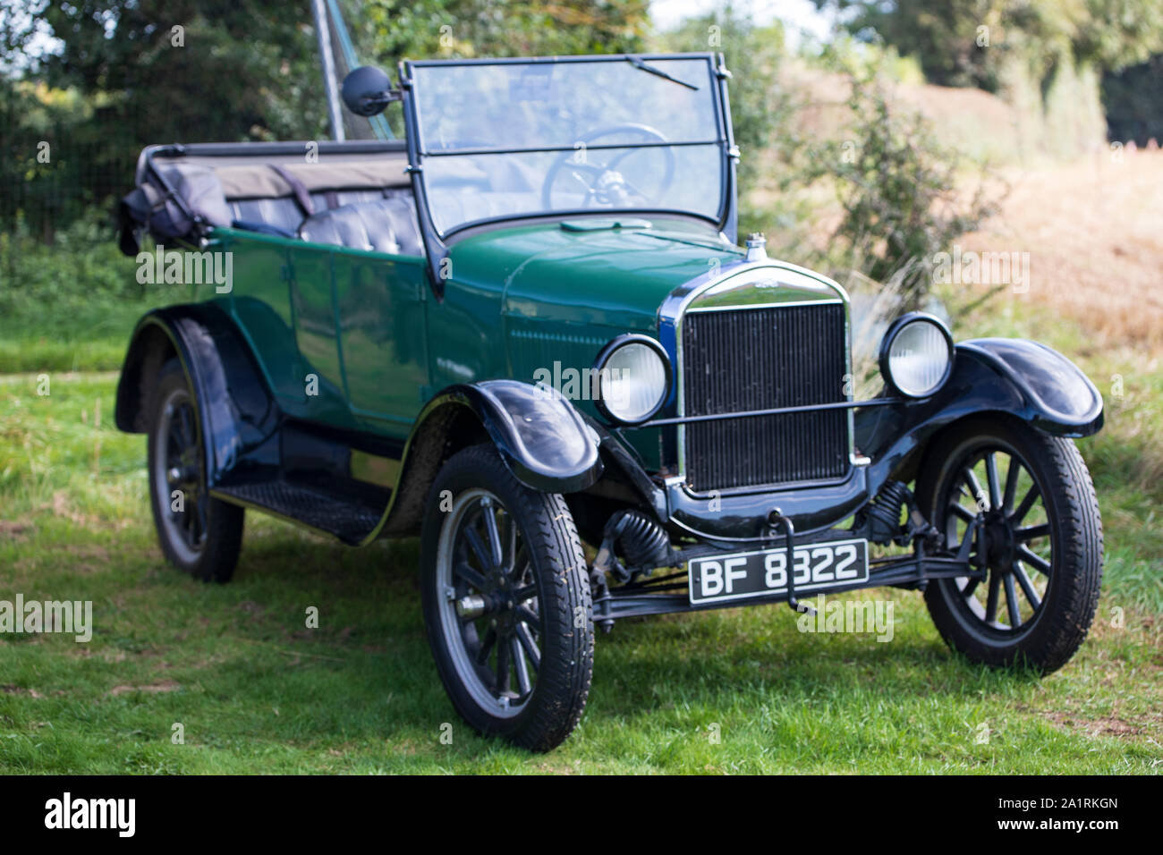 Model T Ford, 1926, BF 8822 at the Chew Stoke Vintage Tractor and ...