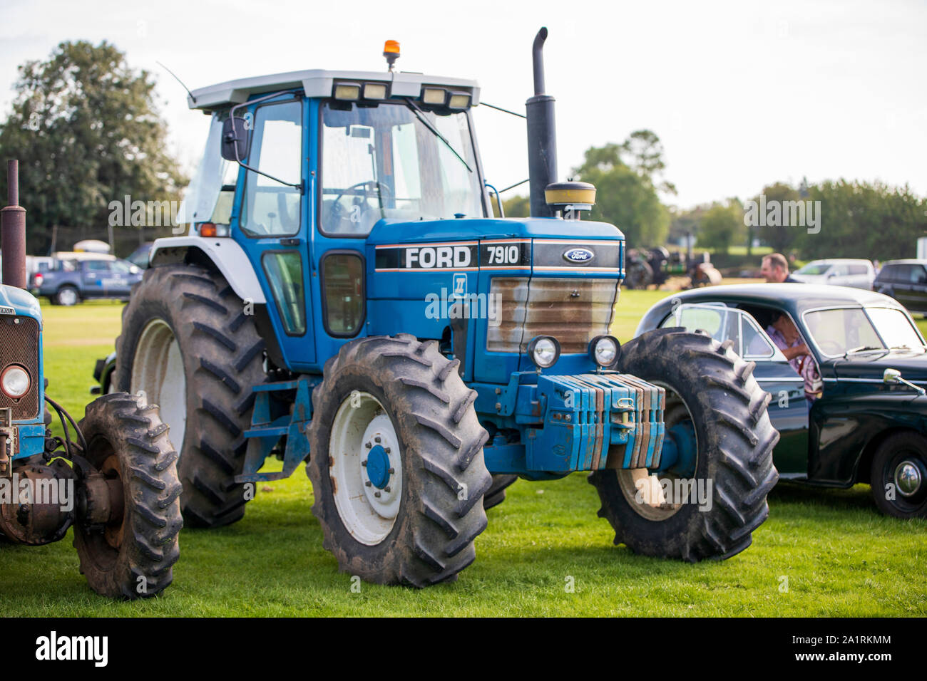 Ford 7910 Vintage Tractor, Reg No: E928 WCL at the Chew Stoke Vintage ...