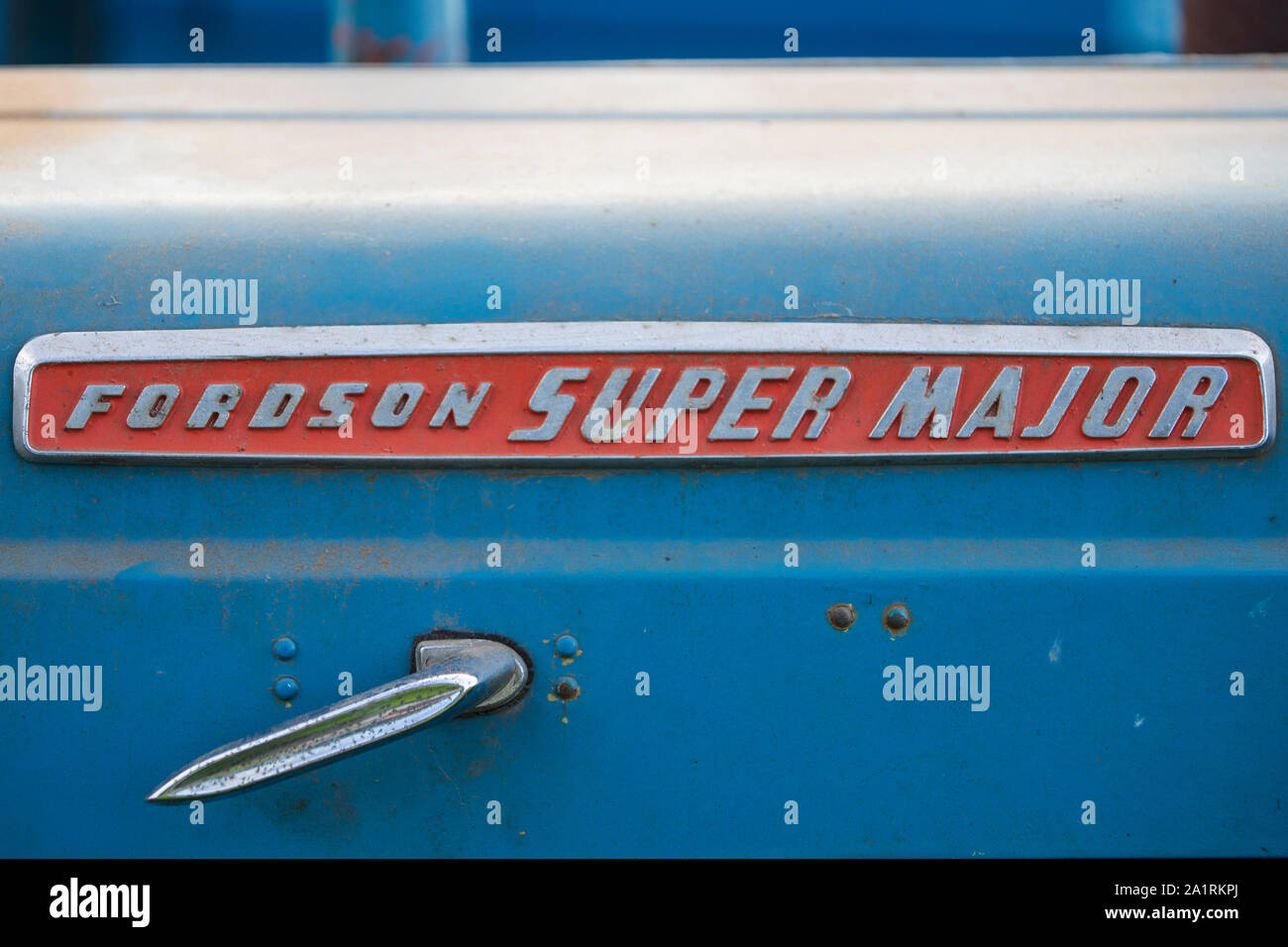 Fordson Super Major Vintage Tractor Badge at the Chew Stoke Vintage ...