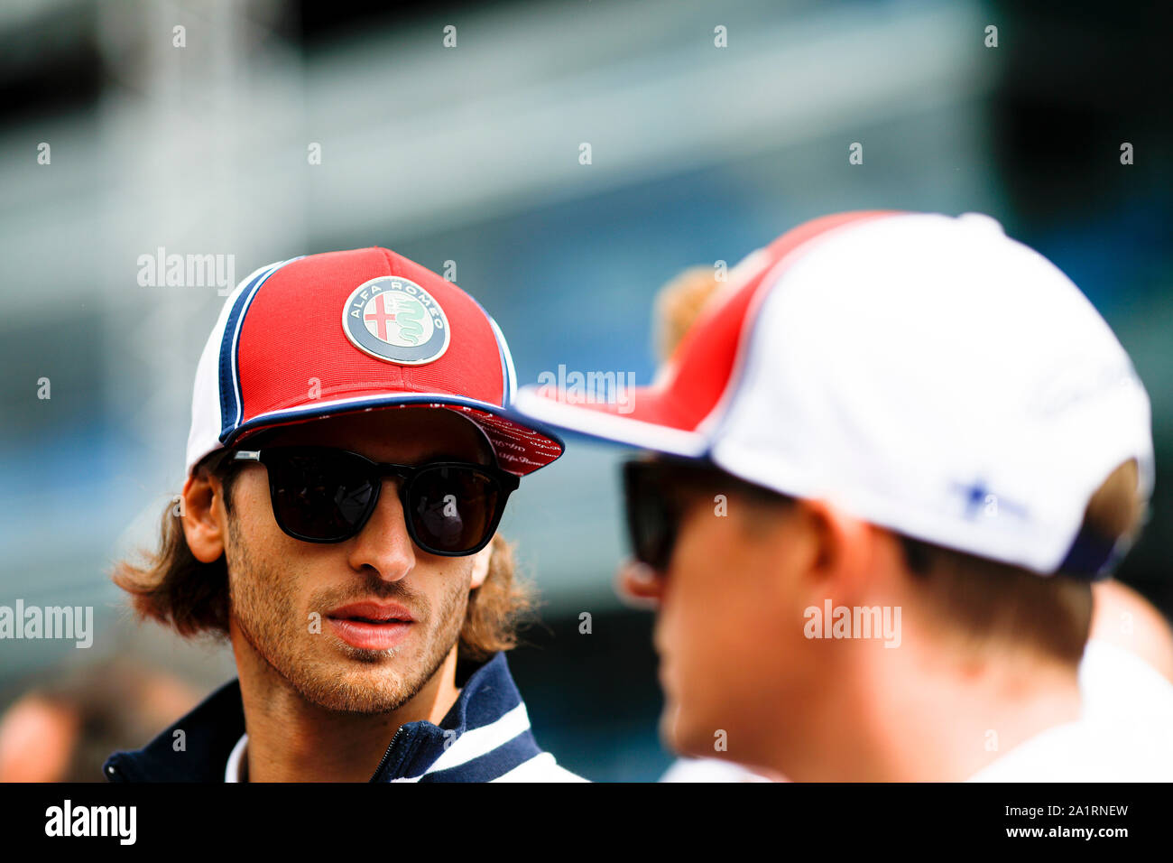 ANTONIO GIOVINAZZI of Alfa Romeo Racing at the Formula 1 Italian Grand ...