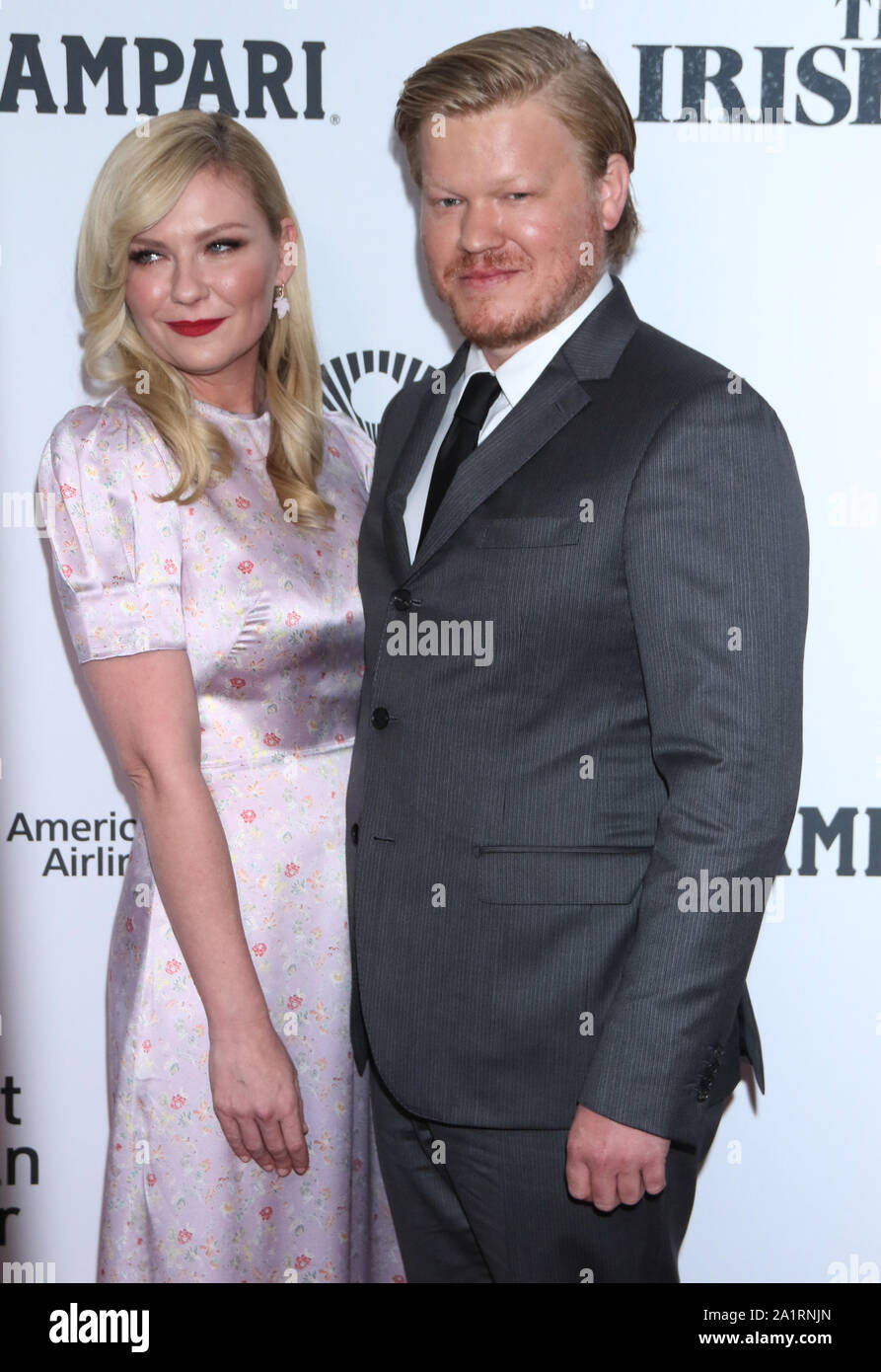 September 27, 2019Kirsten Dunst and Jesse Plemons attend NYFF57 Opening ...