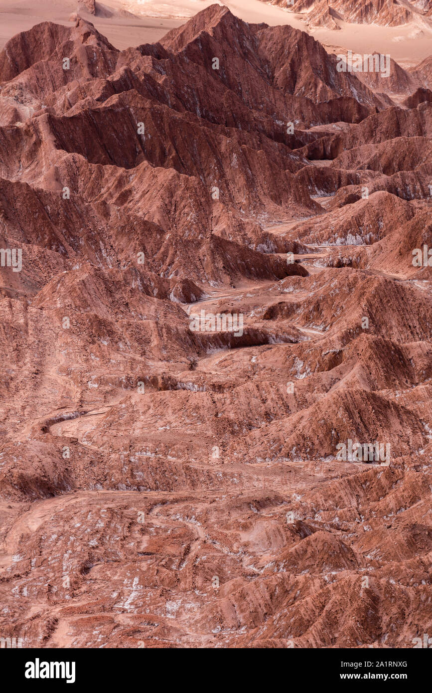 Valle de lla Muerte or Death Valley, also Valle de Marte or Mars Valley ...