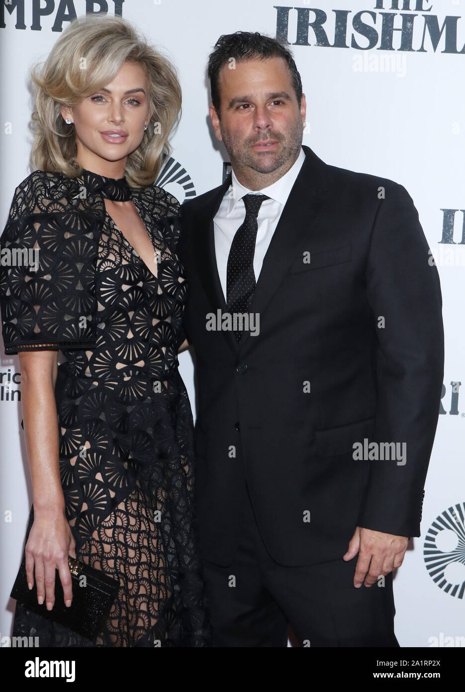 September 27, 2019Lala Kent, Randall Emmett attend NYFF57 Opening Night ...