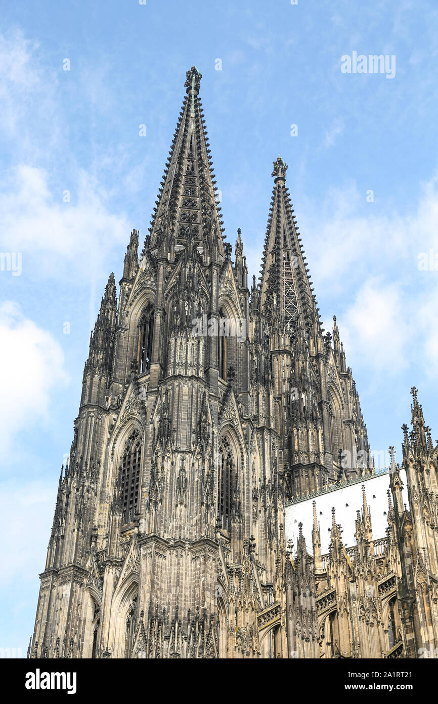 Facade of Cologne Cathedral in Cologne City, Germany Stock Photo - Alamy