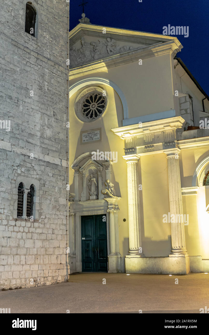 Entrance of the Church of the Assumption of the Blessed Virgin Mary ...