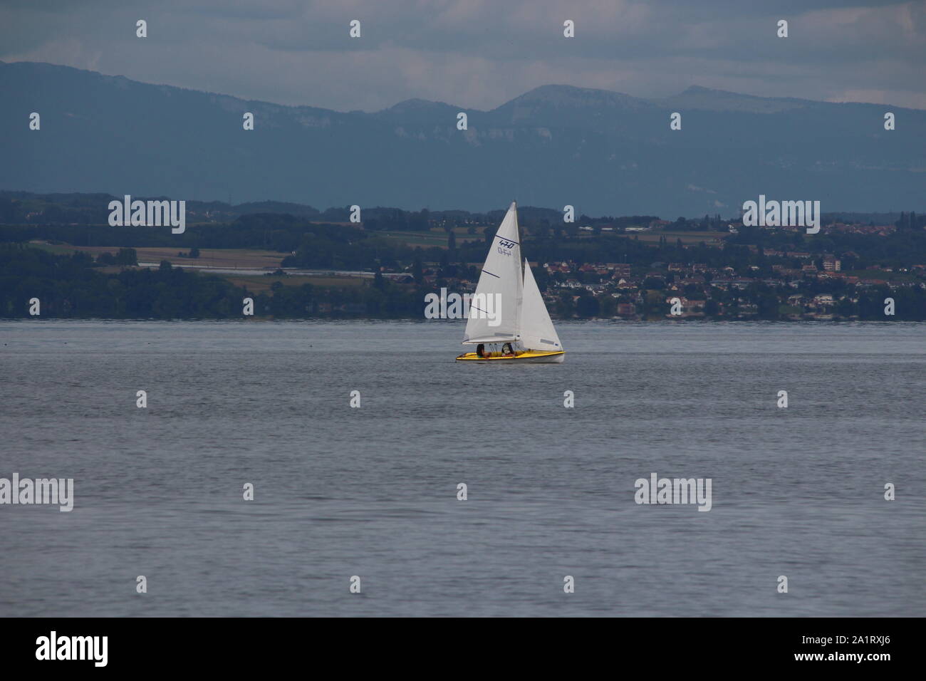 Small french sailboat hi-res stock photography and images - Alamy