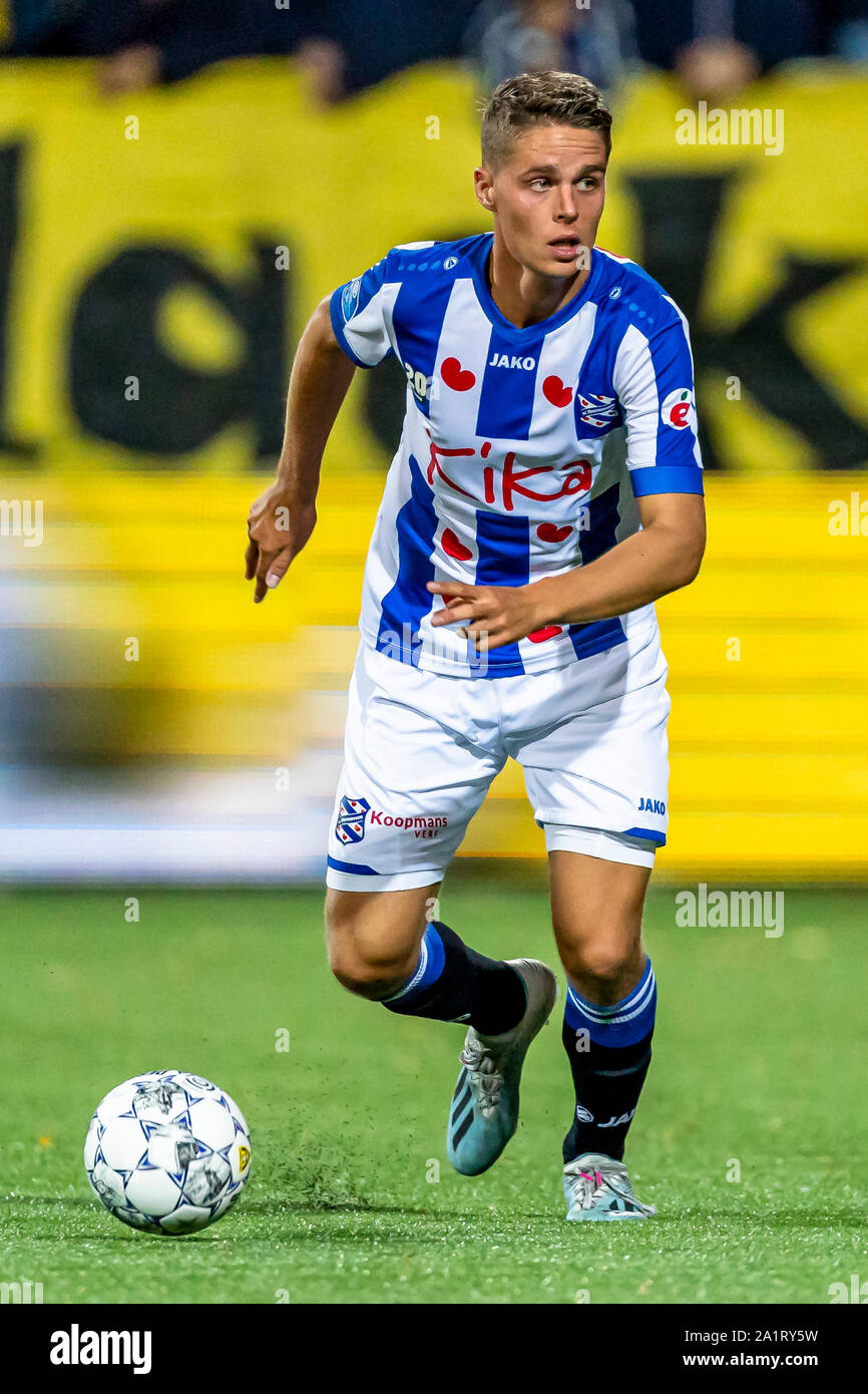 VENLO, Netherlands. 28th Sep, 2019. football, stadium De Koel, Dutch ...