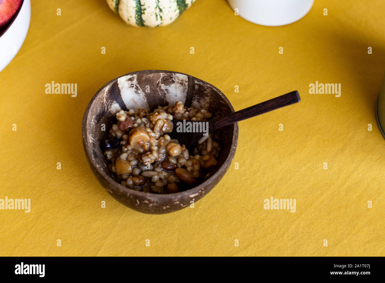 Traditional Turkish Dessert Asure, Ashura or also known as Noah Pudding ...
