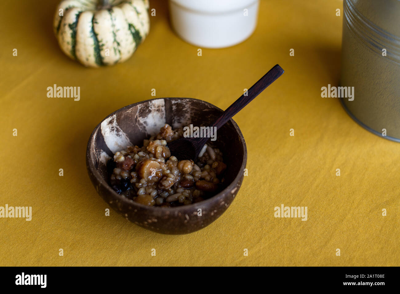 Traditional Turkish Dessert Asure, Ashura or also known as Noah Pudding ...