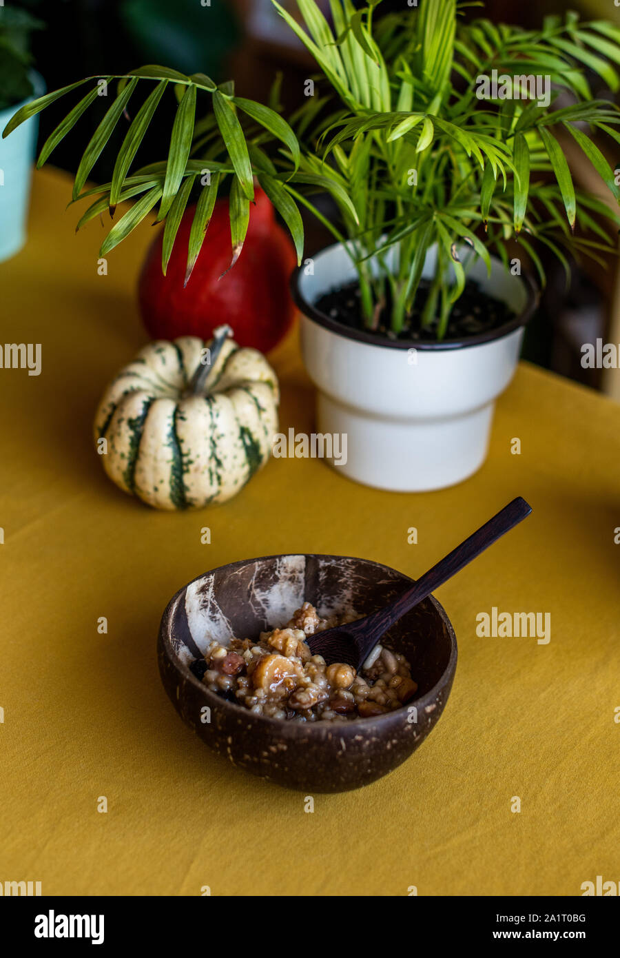Traditional Turkish Dessert Asure, Ashura or also known as Noah Pudding ...