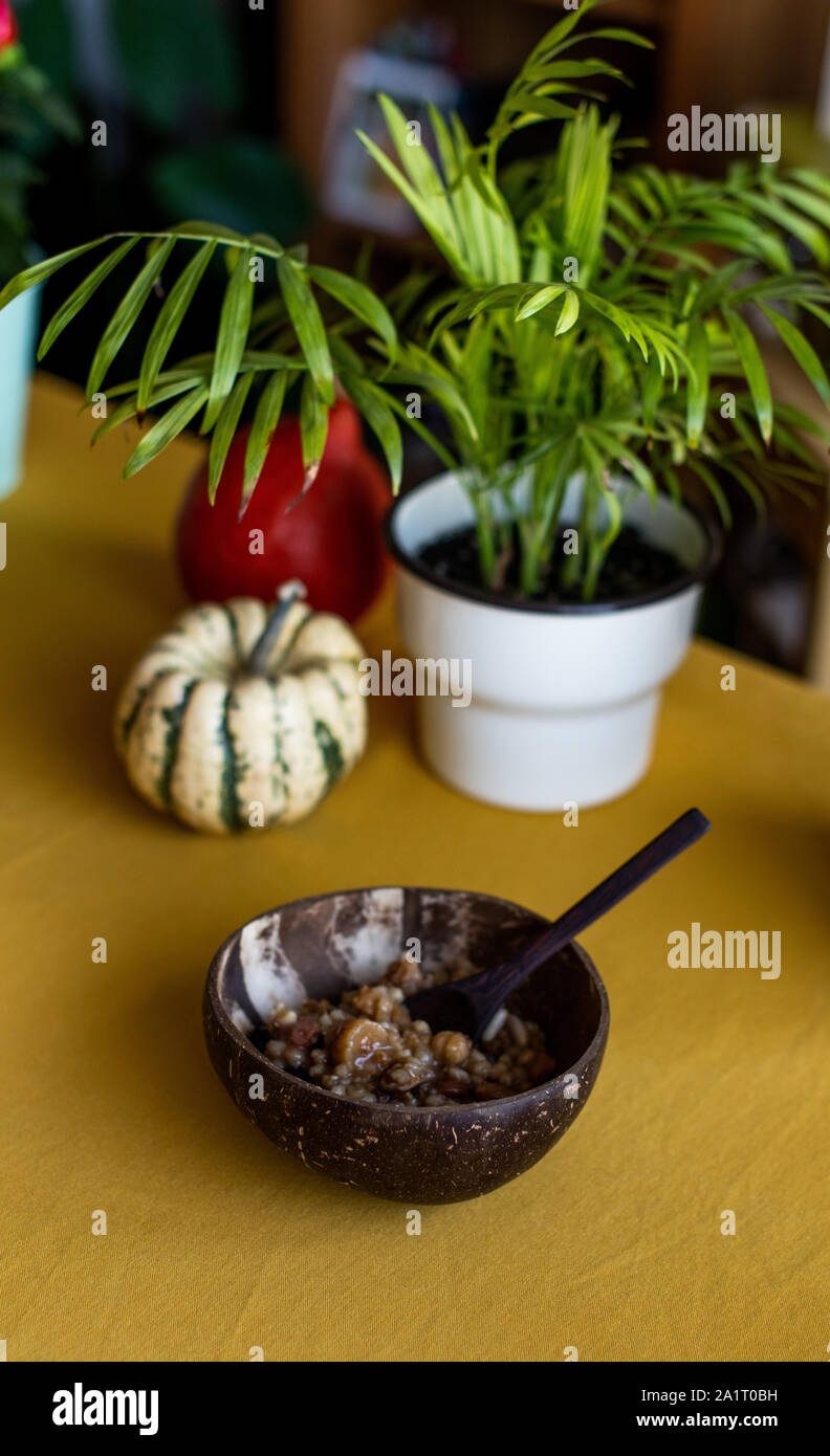 Traditional Turkish Dessert Asure, Ashura or also known as Noah Pudding ...