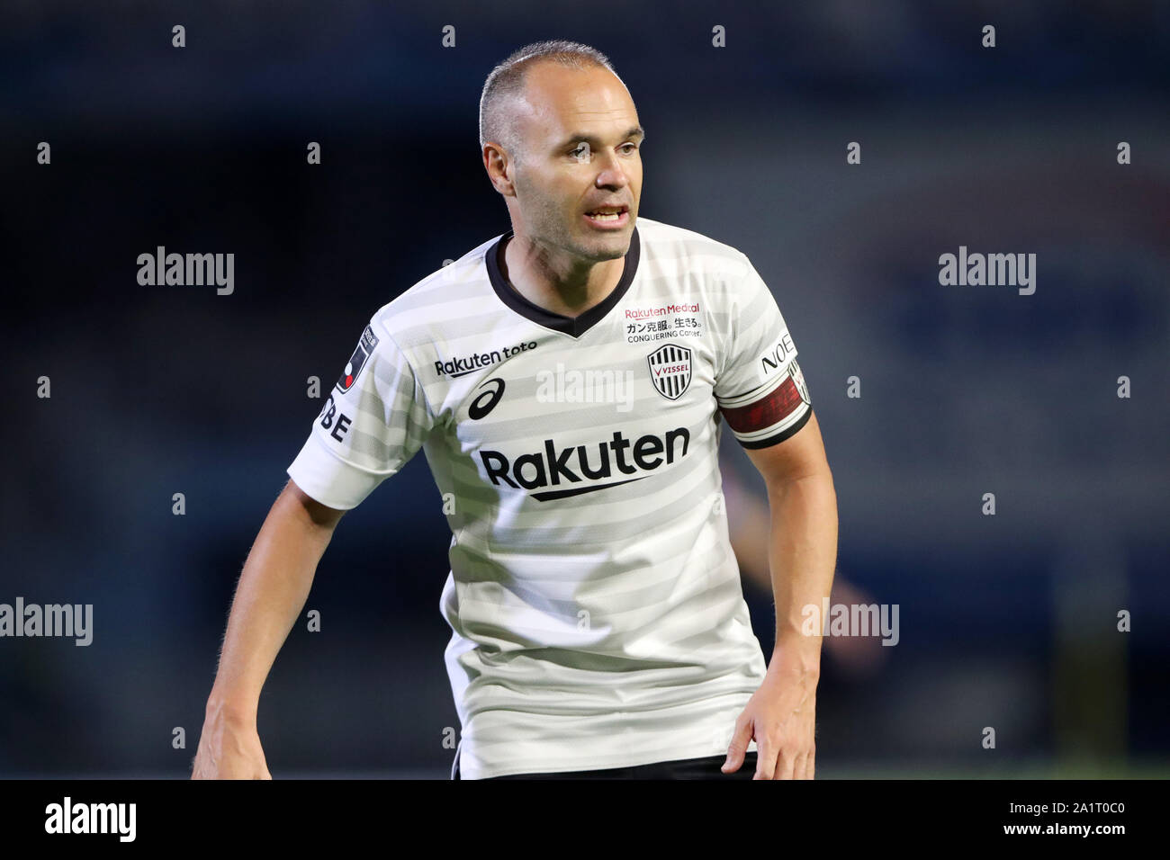Kanagawa, Japan. 28th Sep, 2019. Andres Iniesta (Vissel) Football ...