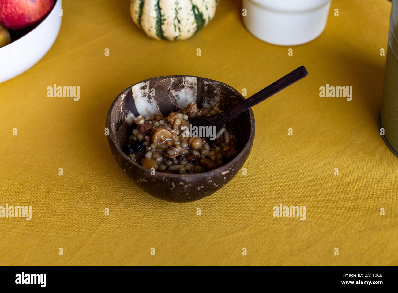 Traditional Turkish Dessert Asure, Ashura or also known as Noah Pudding ...