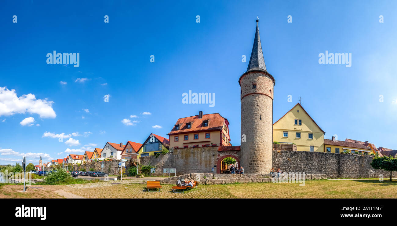 Historical town hall of karlstadt am main hi-res stock photography and ...