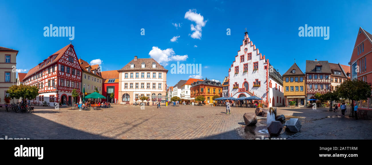 Karlstadt at river main hi-res stock photography and images - Alamy