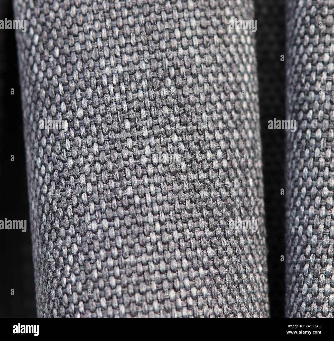 Colorful detailed fabric textures of different cloth types in a close ...