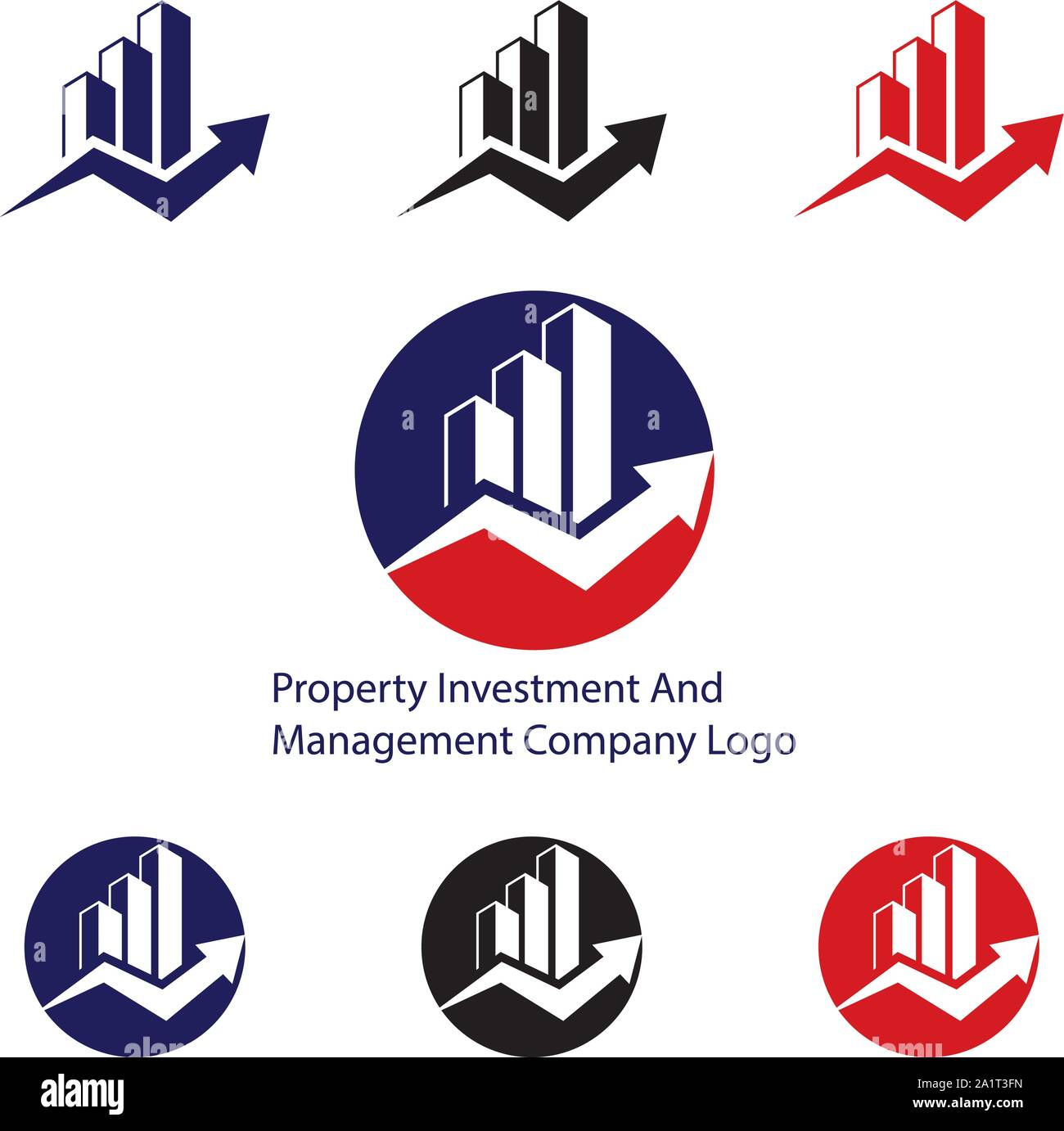 Target Growth Logo, Financial Advisors Logo Design Template Vector Icon ...