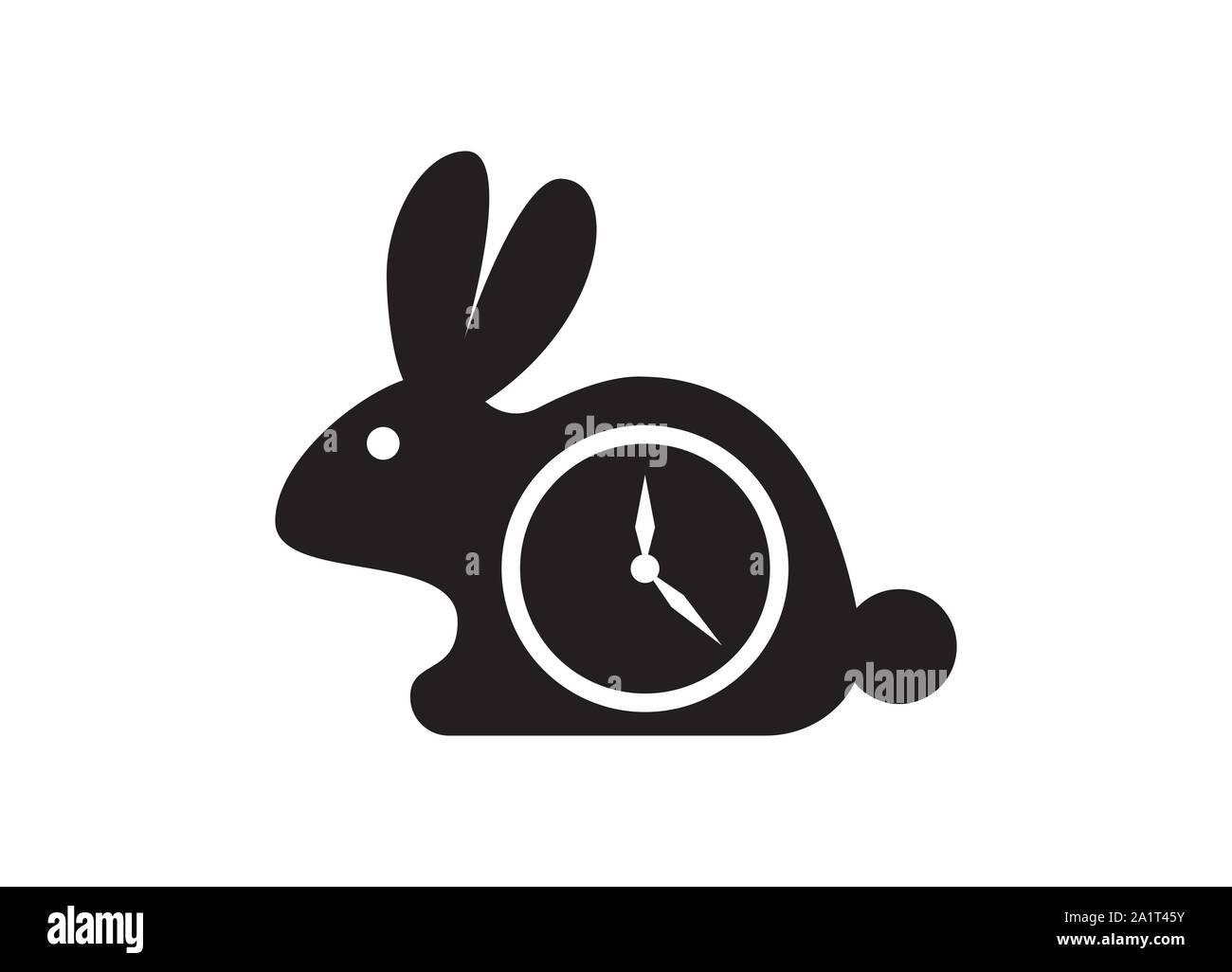 Rabbit Icon Logo Design, Creative Rabbit Logo Design, Rabbit Logo ...