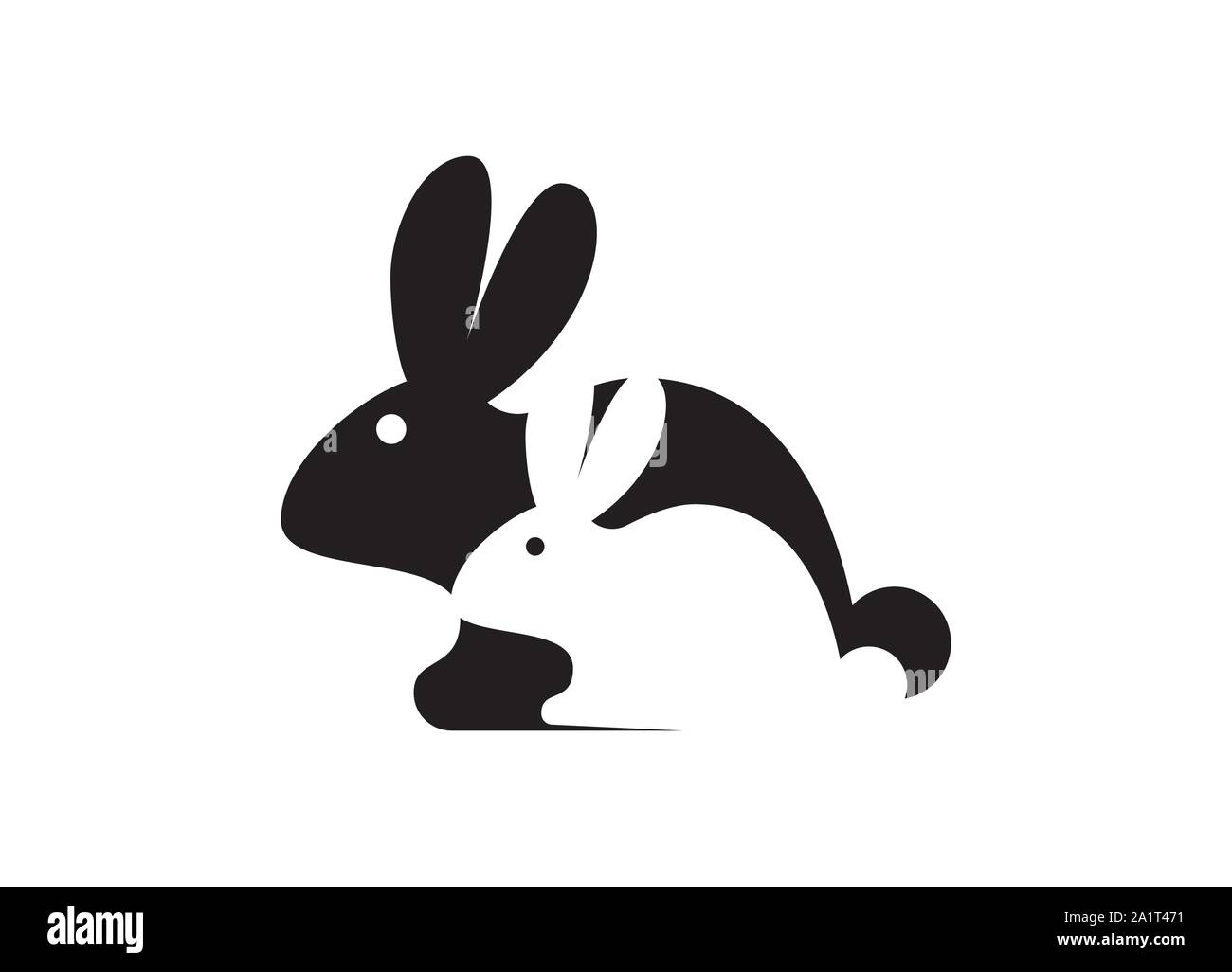 Rabbit Icon Logo Design, Creative Rabbit Logo Design, Rabbit Logo ...