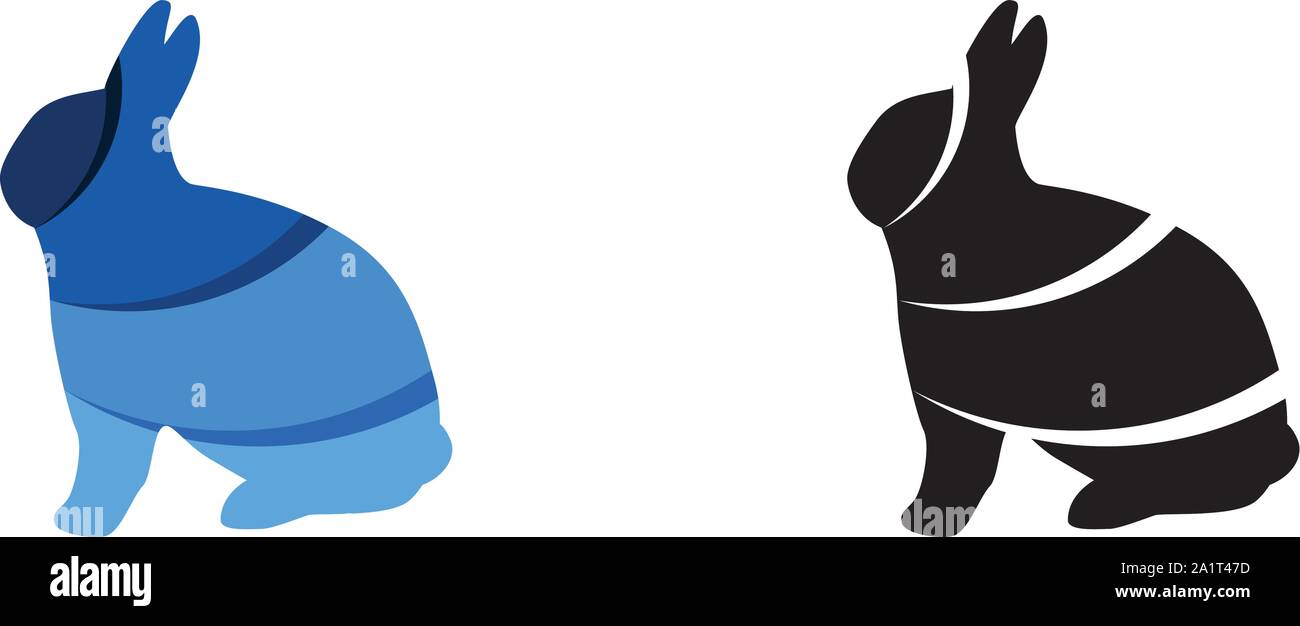 Rabbit Icon Logo Design, Creative Rabbit Logo Design, Rabbit Logo ...