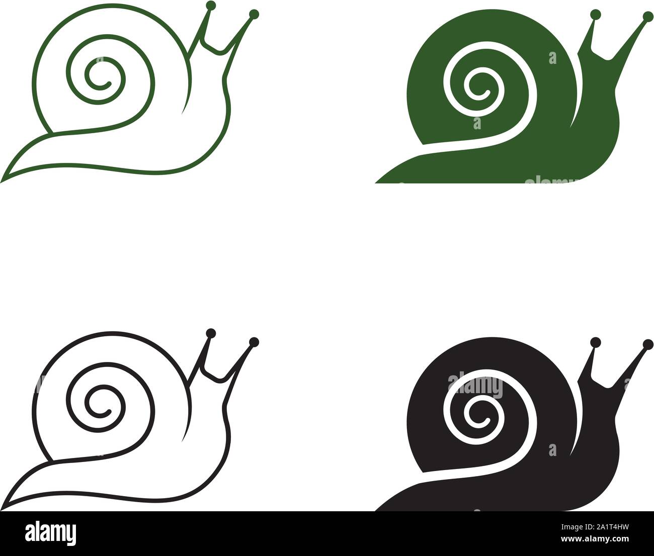 snail logo template design vector, Sign snail. Snail symbol. Icon snail ...