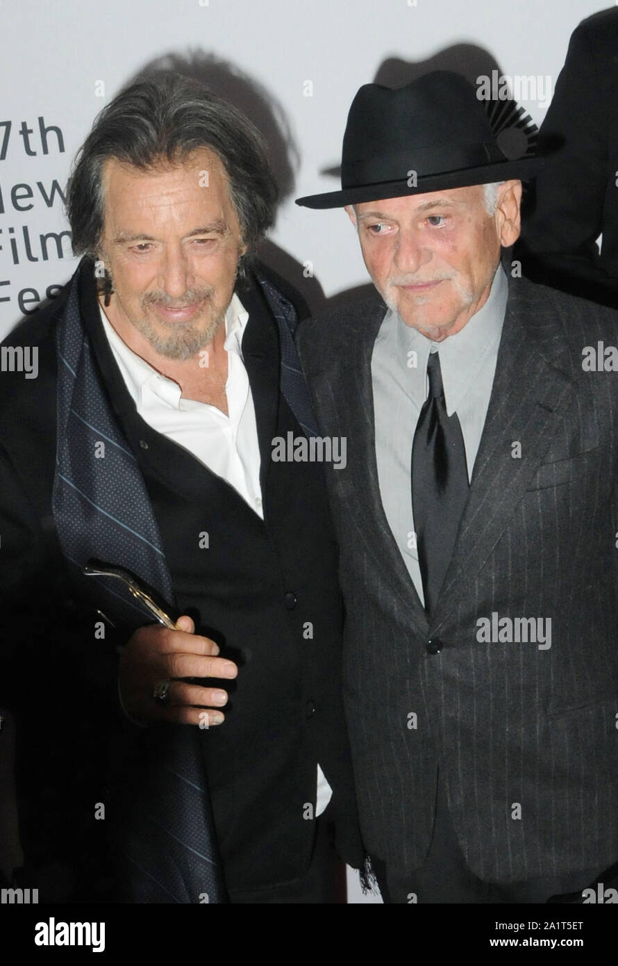 27 September 2019 - New York, New York - Joe Pesce and Al Pacino. "The ...