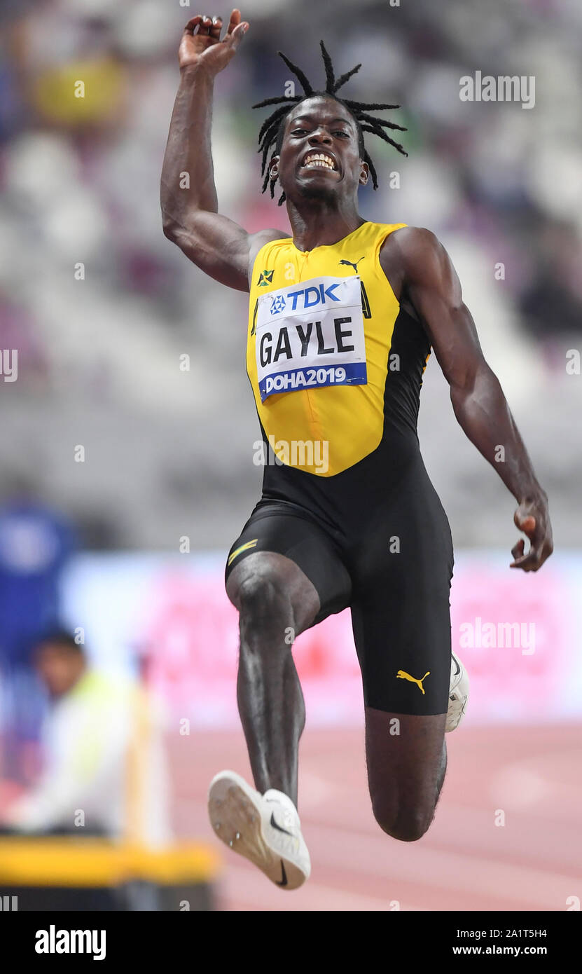 Tajay gayle doha hi-res stock photography and images - Alamy