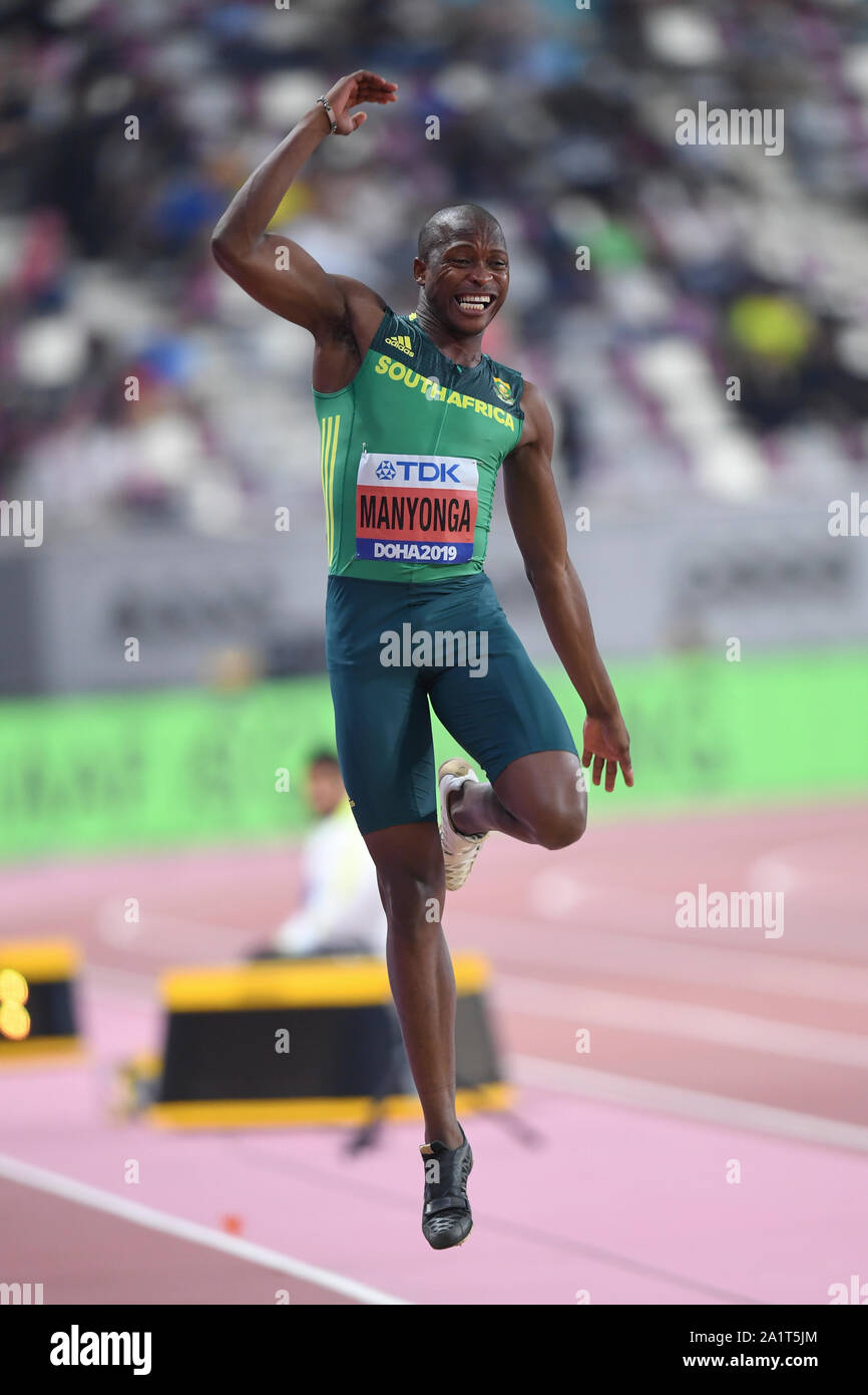 Luvo manyonga long jump hi-res stock photography and images - Alamy