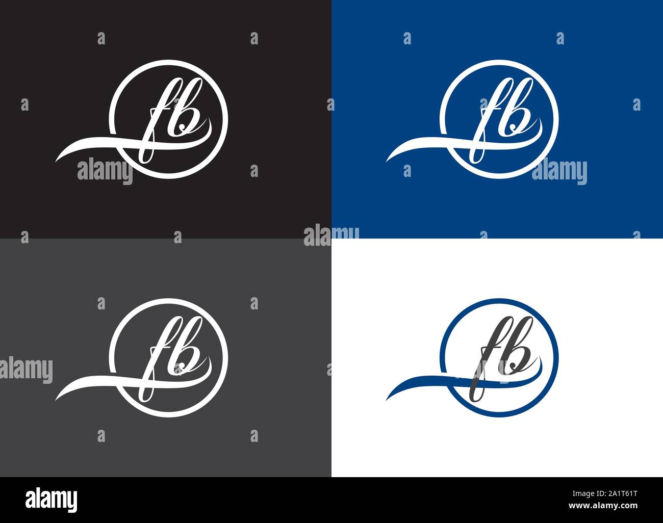 initial lowercase letter, rounded logo on multiple backgrounds, A to z ...